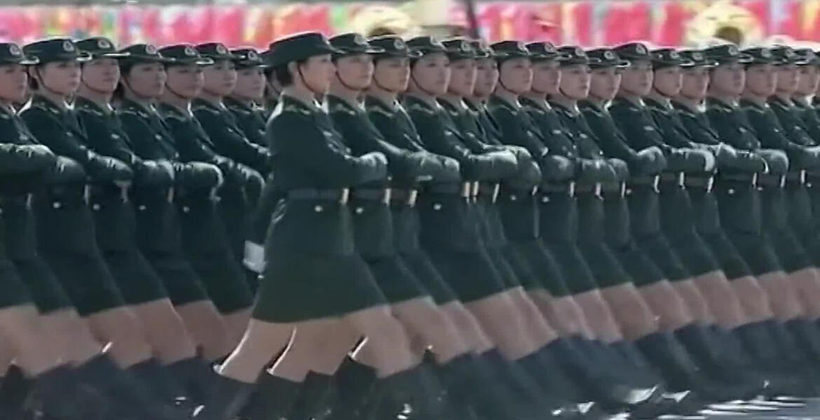 Les défilés militaires en Chine : 6 mois d'entrainement et 116 pas à la ...