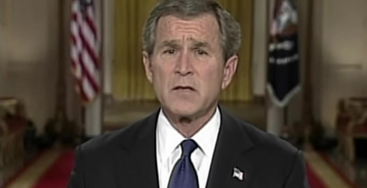 L'ultimatum de George W. Bush à Saddam Hussein avant d'envahir l'Irak ...