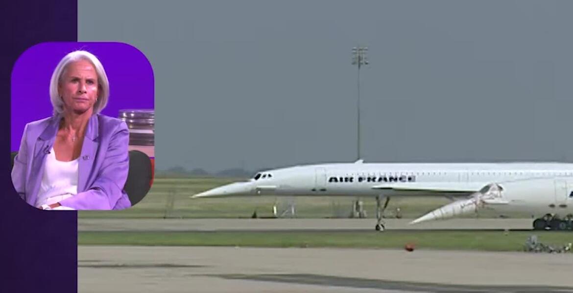 Concorde : Béatrice Vialle, la seule Française à avoir piloté un avion ...
