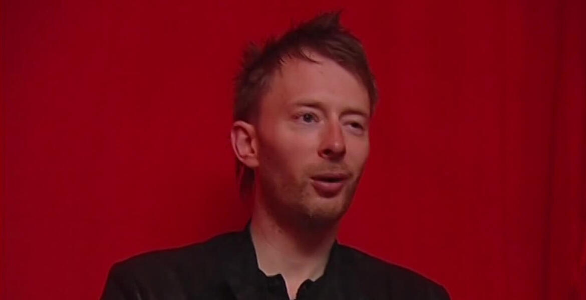 2003 : l'une des rares interviews de Thom Yorke à la télévision ...