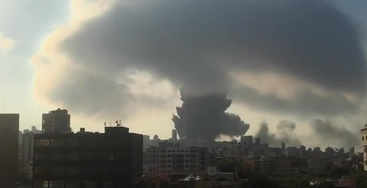 4 août 2020 : les images de l'explosion dans le port de Beyrouth | INA