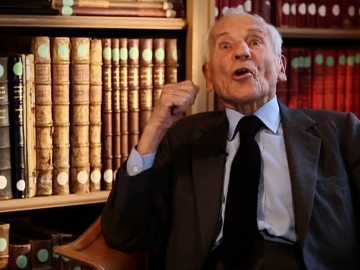 Jean d'Ormesson : «La vie est belle parce que nous mourrons» | INA