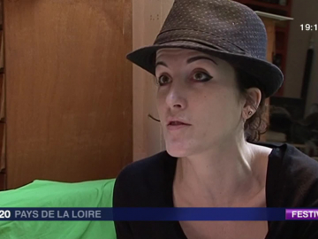 Portrait de Coco dessinatrice de presse avant le Ridep | INA