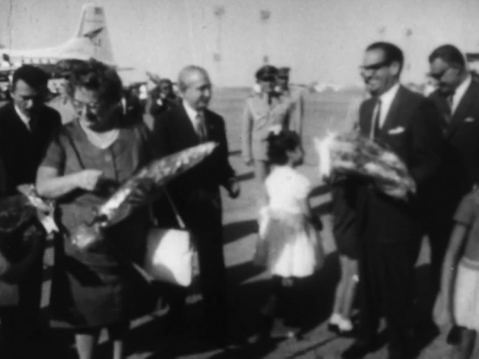 Viaje del presidente Osvaldo Dorticós al Cairo =Voyage du président ...