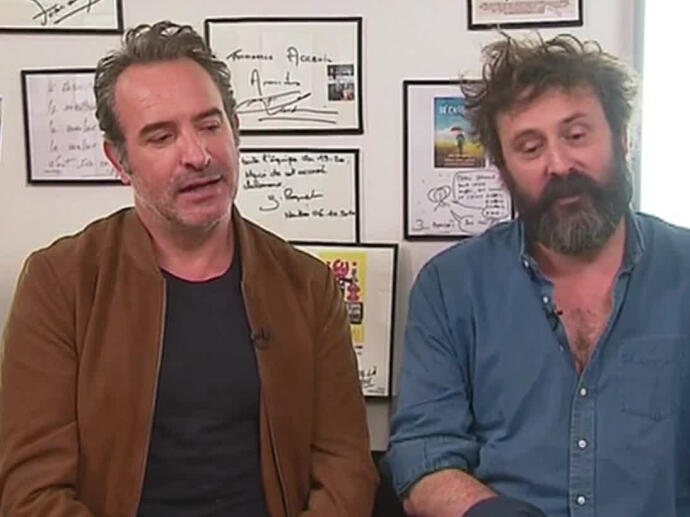 Quentin Dupieux et Jean Dujardin à propos du film «Le daim» | INA
