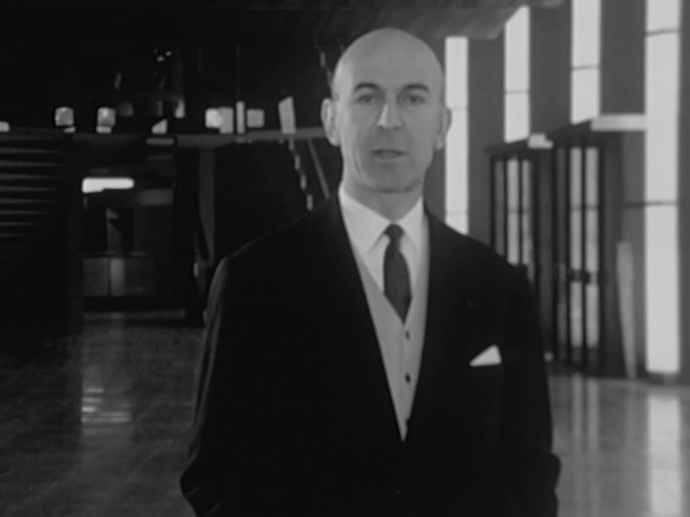 Henry Bernard à propos de l'architecture de la maison de la Radio | INA