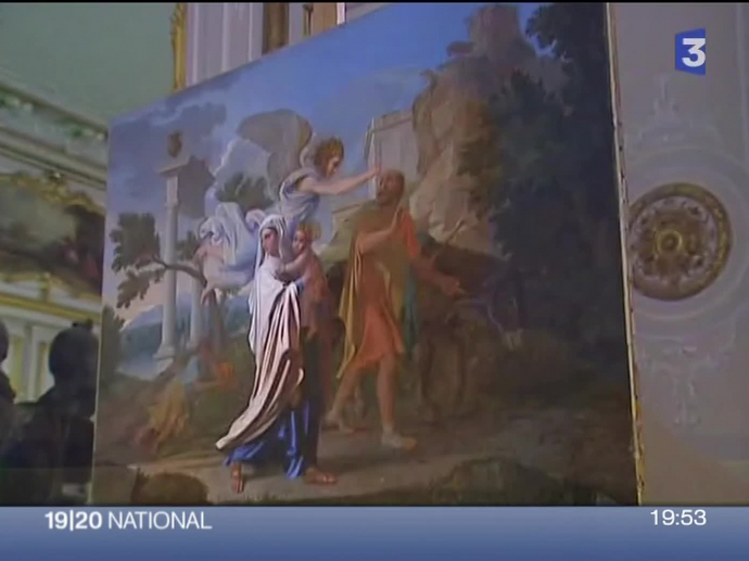 Plateau brève : La fuite en Egypte de Poussin au musée de Lyon | INA