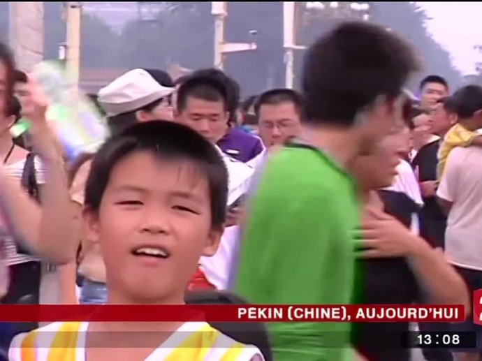 JO Pékin 2008 : ambiance rues de Pékin | INA