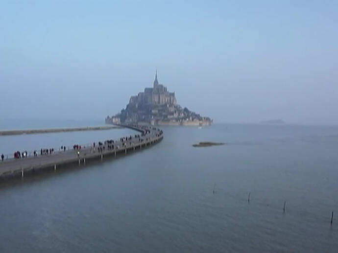 Le Mont Saint Michel : grandes marées | INA