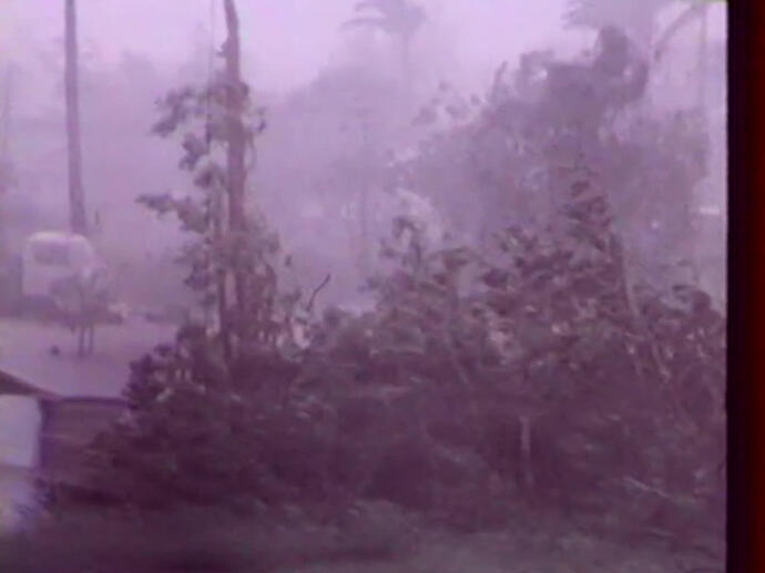 Cyclone Hyacinthe à la Réunion | INA