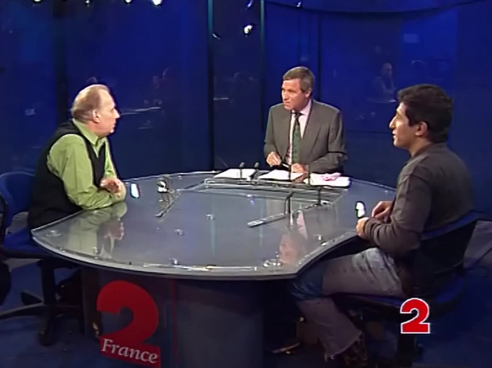 Plateau Nagui et Michel Serrault | INA