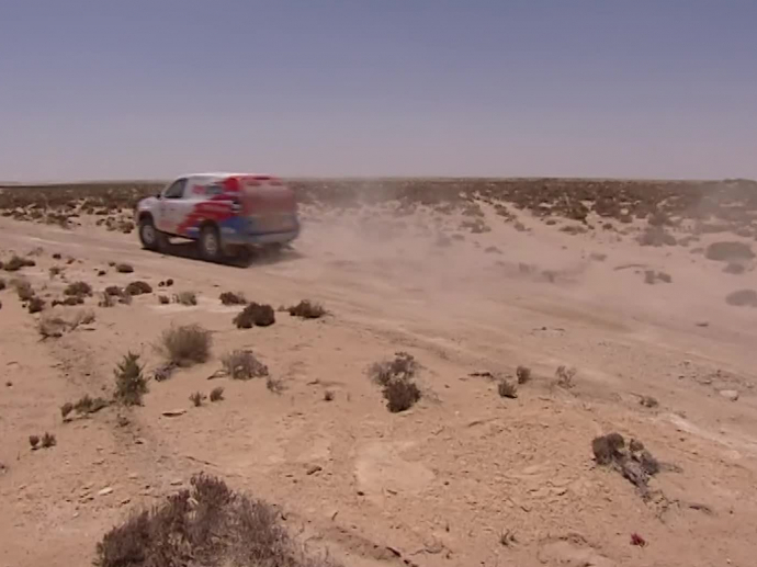 Victoire de Ronan Chabot en rallye raid | INA