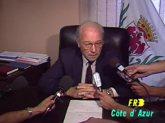 Honoré Bailet assure l'intérim de la municipalité de Nice suite a la ...