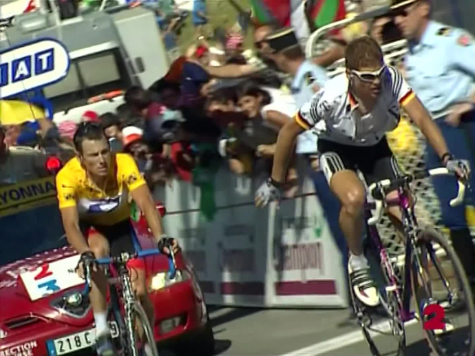 Cyclisme. Tour de France 2001 : résumé de la 14ème étape | INA
