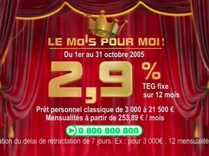 Médiatis : Mois pour moi version 20 secondes | INA