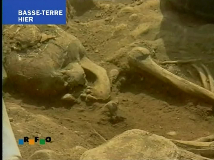 Guadeloupe : découverte de sépulture amérindienne à Basse Terre | INA