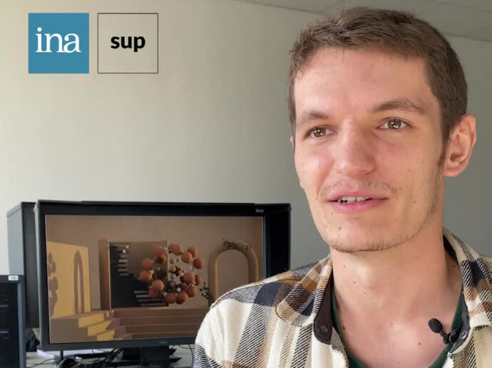 J'apprends à travailler avec Unreal Engine par Nathan, étudiant à INA ...