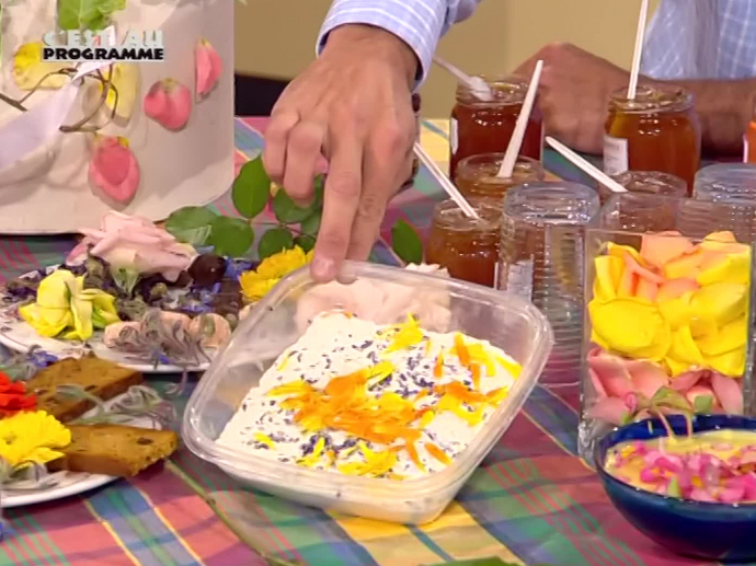 Des recettes de cuisine à base de fleurs | INA