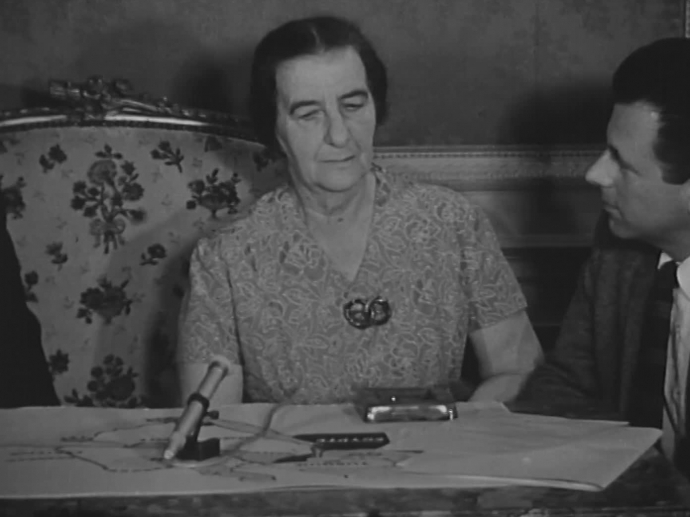 Interview de madame Golda Meir | INA