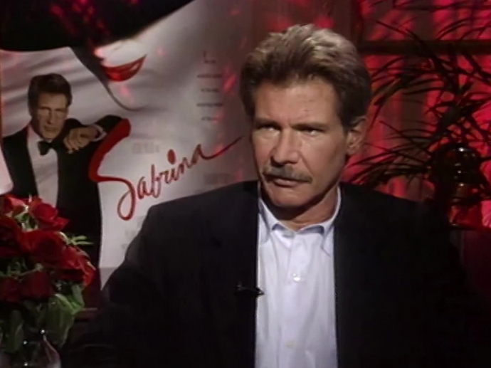 Harrison Ford à propos du film "Sabrina" | INA