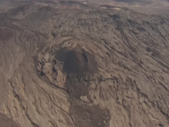 Tchad : cratère du volcan Emi Koussi | INA