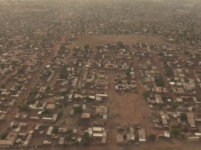 Mali : quartier d'habitation à Bamako | INA