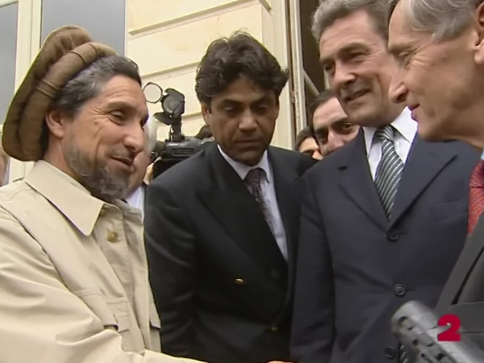 Le commandant Massoud à Paris | INA