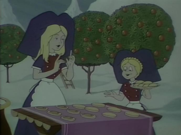 CHAMONIX : biscuits fourrés à l'orange : le monde magique | INA