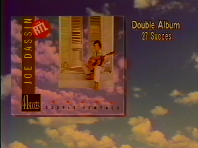 RTL CBS JOE DASSIN : DOUBLE DISQUE CASSETTE COMPACT DISC | INA