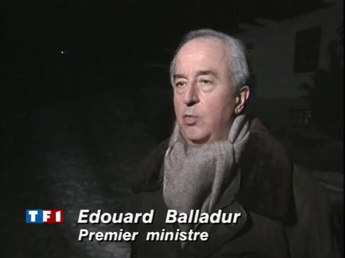 Vol Alger-Paris AF 8969 : déclaration de Monsieur Edouard Balladur ...