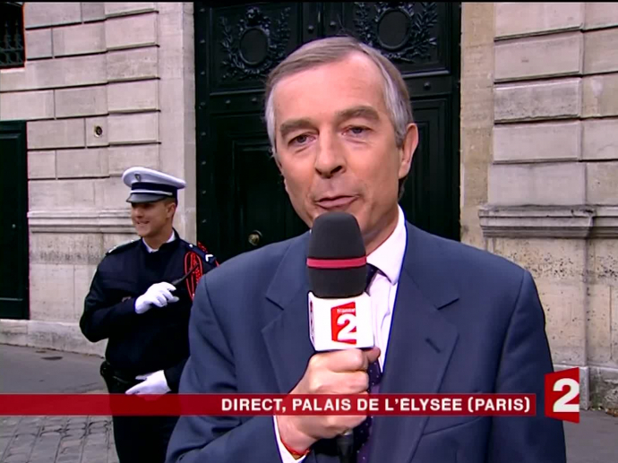 Gilles Leclerc en duplex : dernière journée de Jacques Chirac | INA