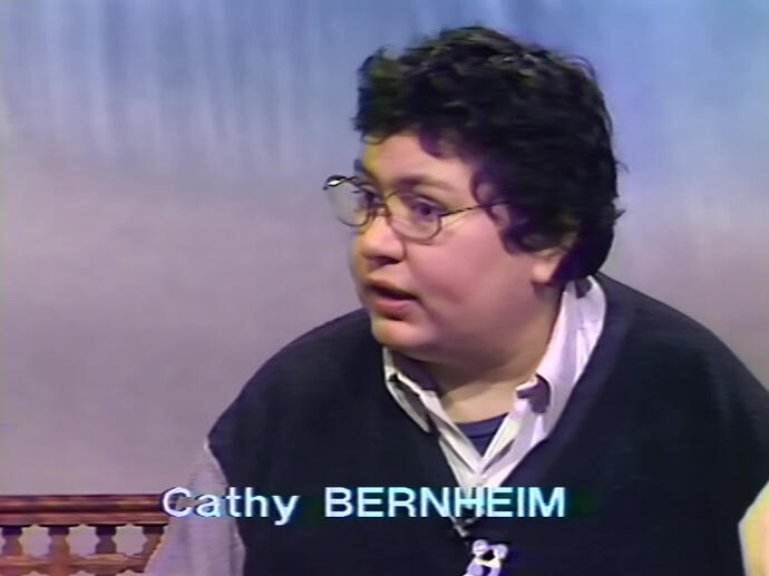 Cathy Bernheim : "un homme sur deux est une femme" | INA