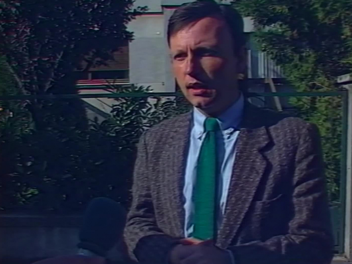 Interview d'Antoine Waechter, candidat des verts a l'élection ...