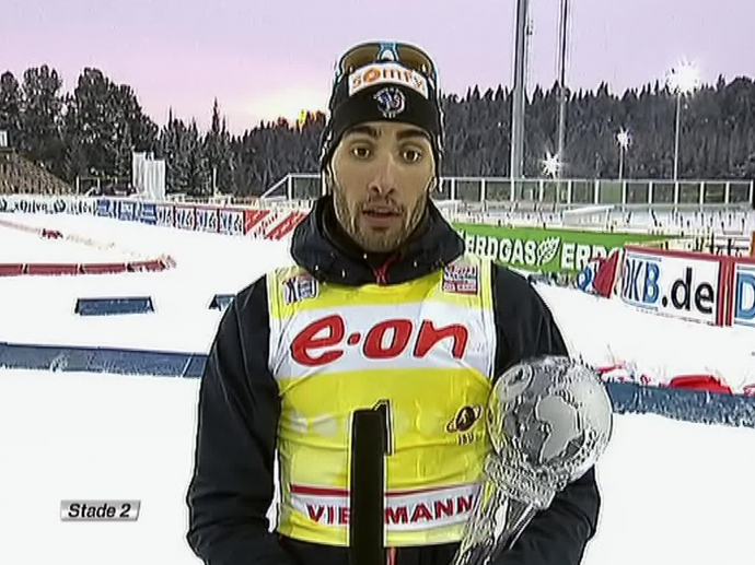 Interview de Martin Fourcade en duplex | INA