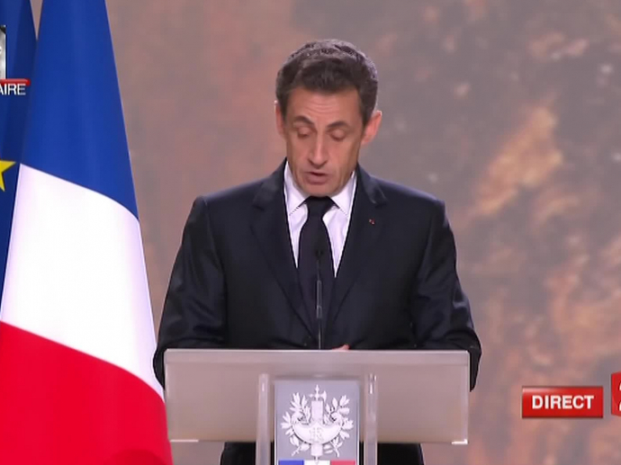 Nicolas Sarkozy : hommage à Aimé Césaire | INA