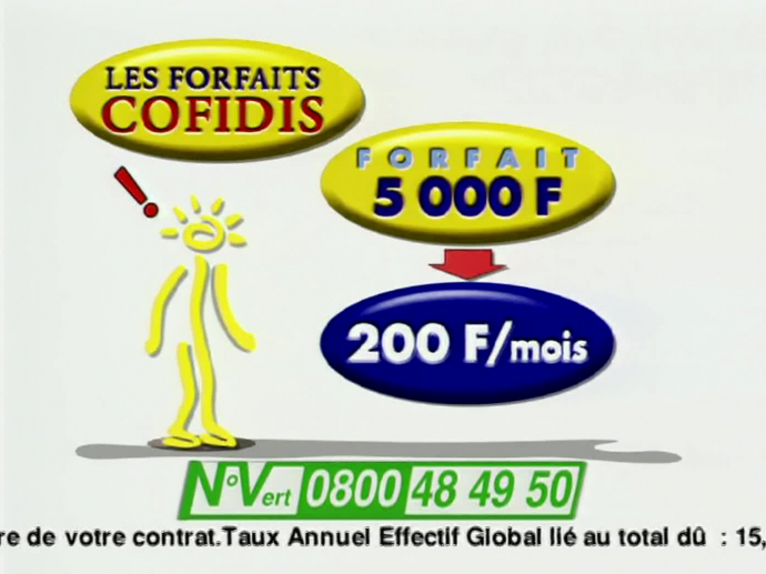 Cofidis : Cofismile : version 15 secondes | INA
