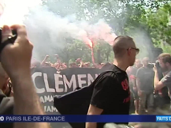 Manifestation en hommage à Clément Meric à Paris | INA