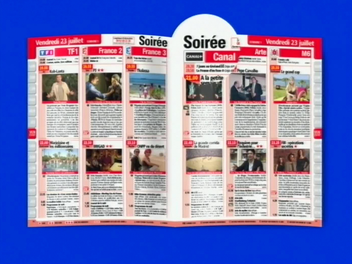 Tv grandes chaines couv 12/07 demain RTL9 | INA