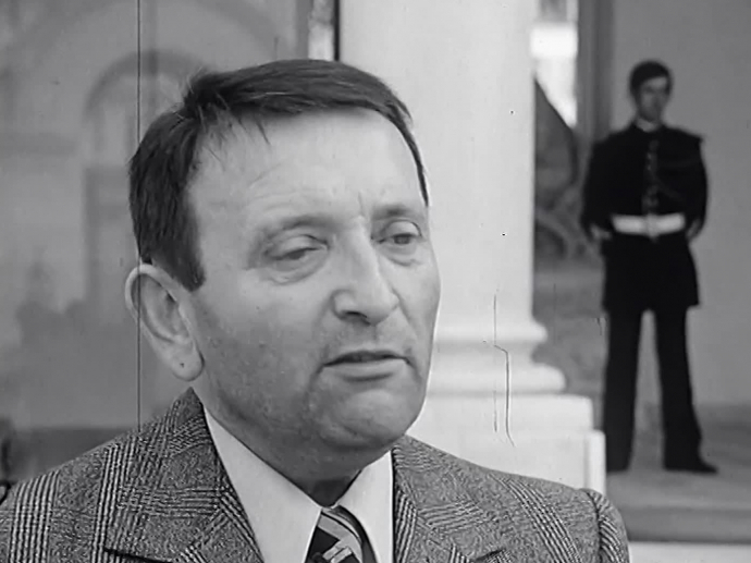 Edouard Leclerc à l'Elysée | INA