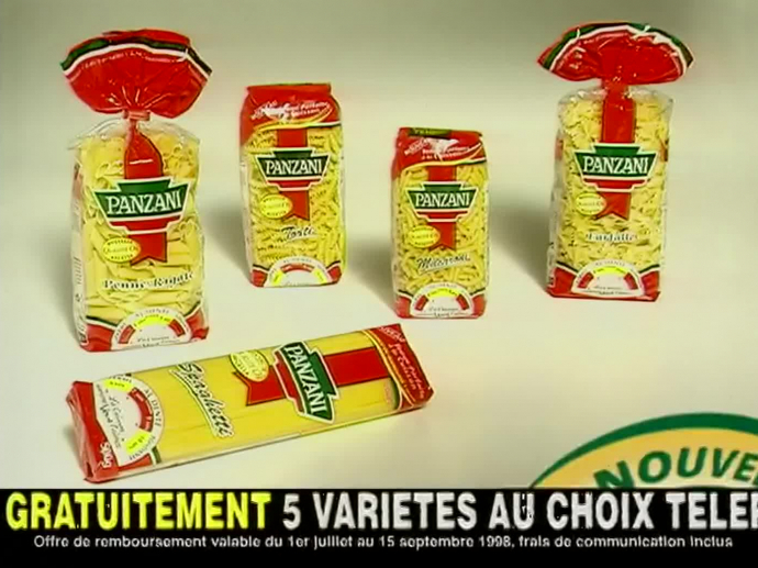 Panzani qualité or : Flash info | INA