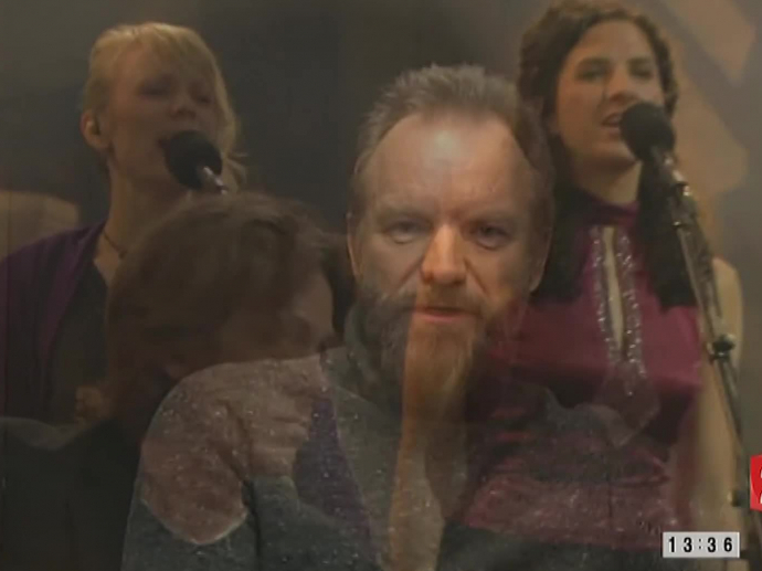 Sting "Ma religion c'est la musique" | INA