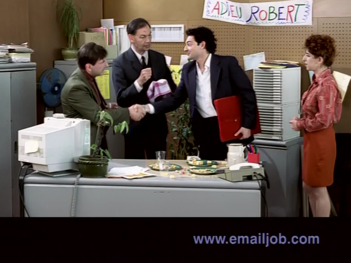 emailjob.com : Pot d'adieu version 30 secondes | INA