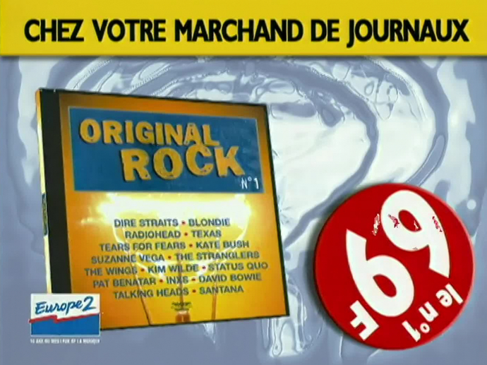 Original rock volume 1 : version 10 secondes | INA