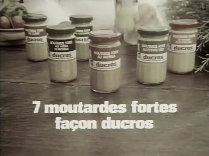DUCROS : MOUTARDE FORTE GAMME | INA