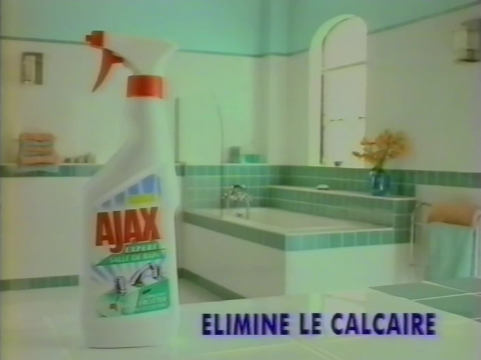 AJAX EXPERT SALLE DE BAIN / COLGATE PALMOLIVE : NETTOYANT MENAGER ...