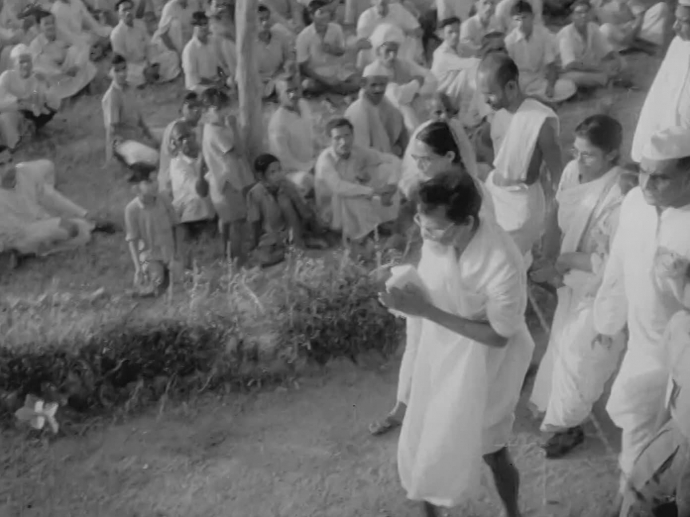 Réunion du mouvement Boodhan à Gaya | INA