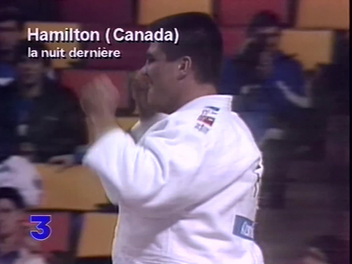 David Douillet, premier français champion du monde dans la catégorie ...