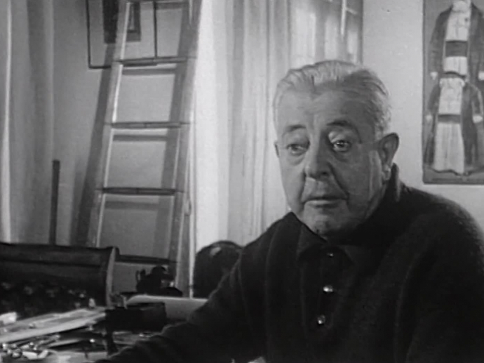 Jacques Prévert sur la rue du château et Montparnasse | INA