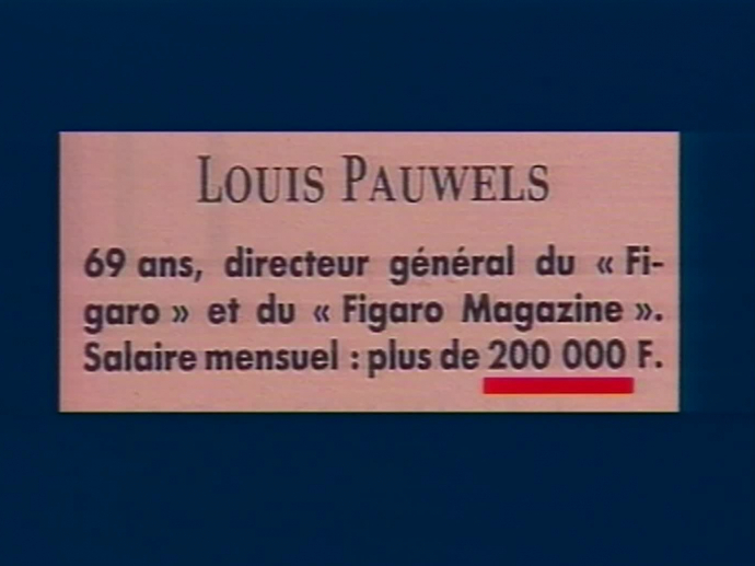 Interview Who's who : Louis Pauwels | INA