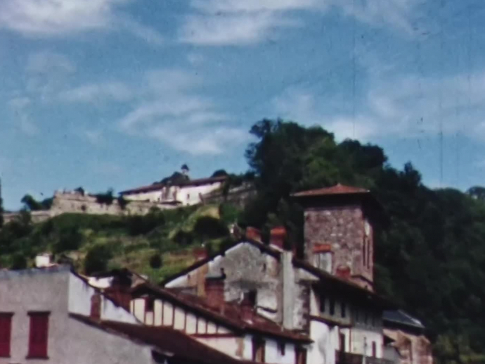 Visite de Saint Jean Pied de Port | INA